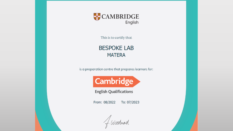 Bespoke Lab- Preparation centre for Cambridge English Qualifications ...